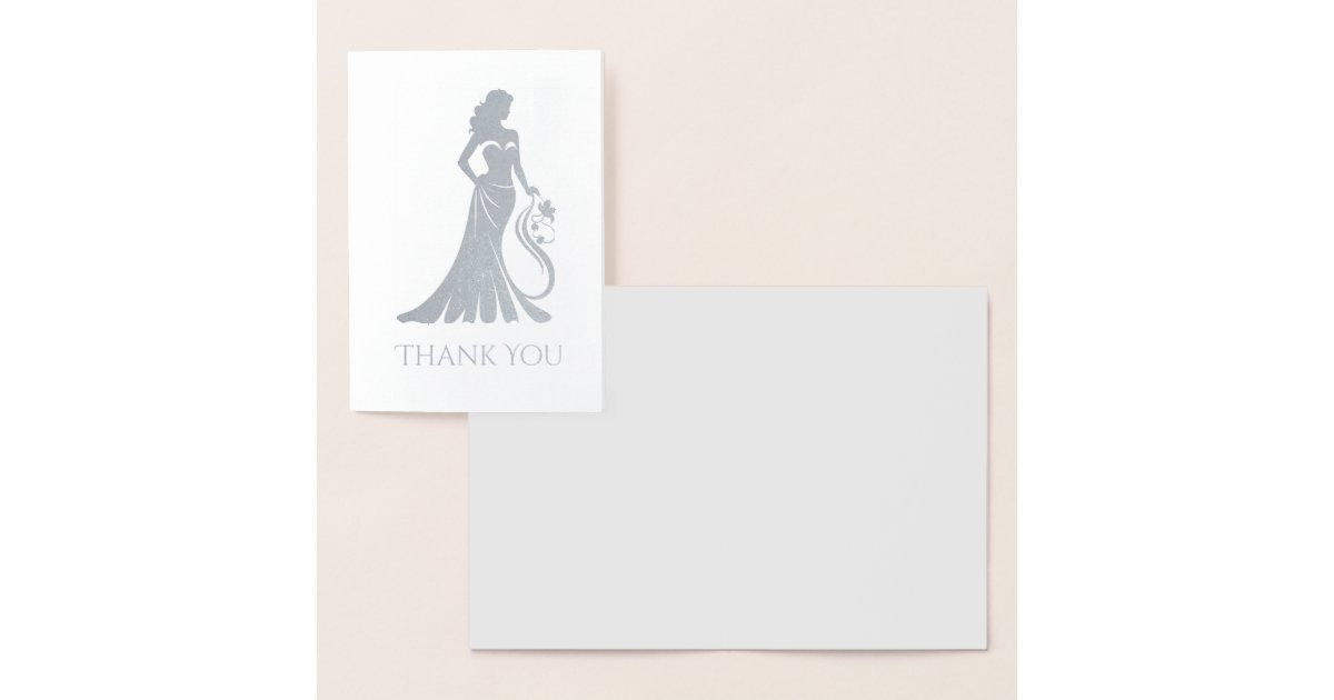 Pageant Royalty Thank You Card | Zazzle