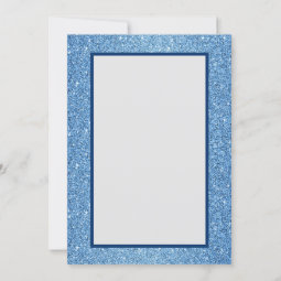 Pageant Sash Banner Glitter Invitation | Zazzle