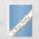 Pageant Sash Banner Glitter Invitation | Zazzle