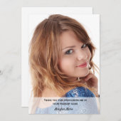 Pageant Sponsor Photo Thank You | Zazzle