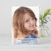 Pageant Sponsor Photo Thank You | Zazzle