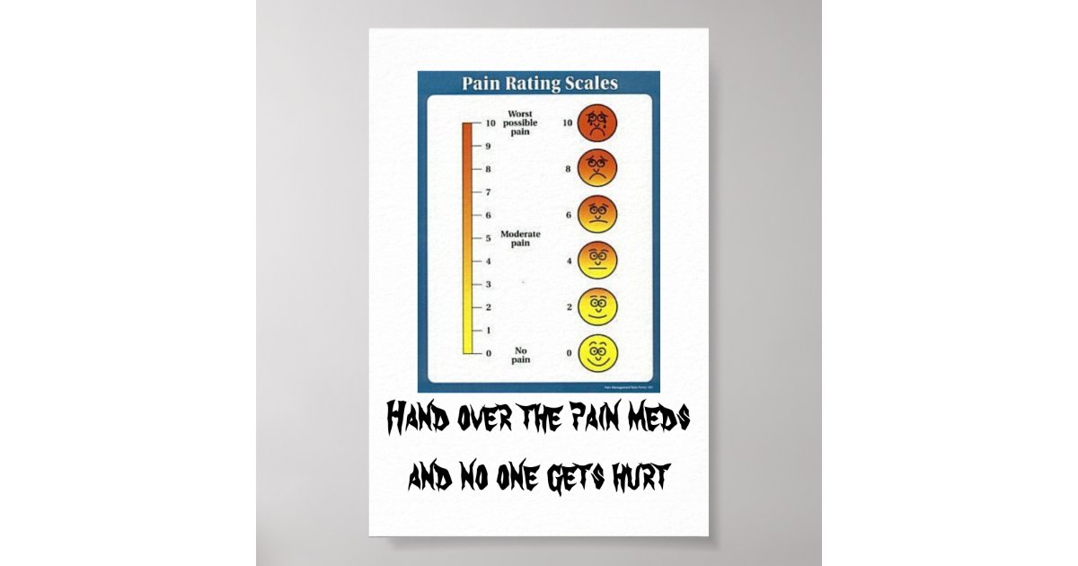 Pain Meds cards & posters | Zazzle