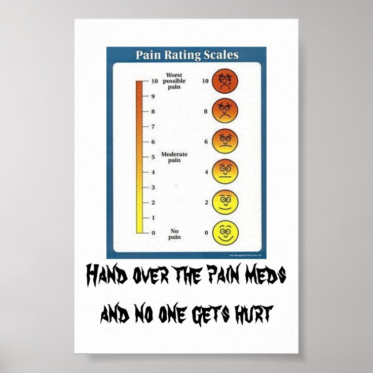 Pain Meds cards & posters | Zazzle