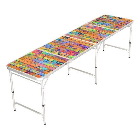 Paint Drips Beer Pong Table | Zazzle.com