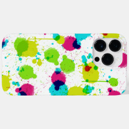 Paint Splash iPhone Case | Zazzle