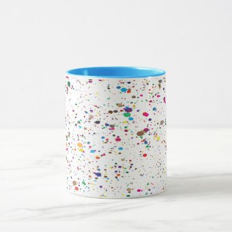 Paint Splatter Mugs | Zazzle