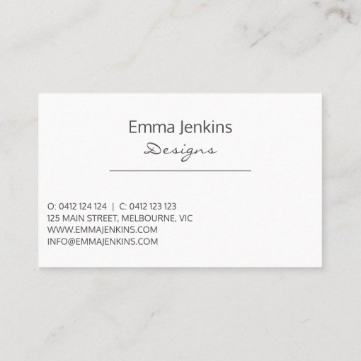 Paint Splotch With Gold Artist Business Card | Zazzle