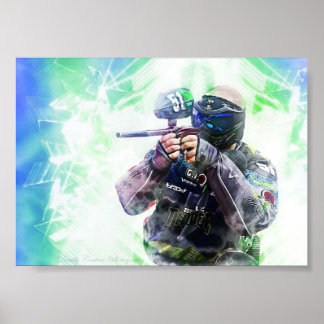 Paintball Posters, Paintball Prints & Paintball Wall Art
