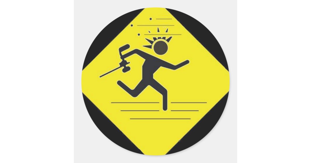 Paintball Sticker | Zazzle
