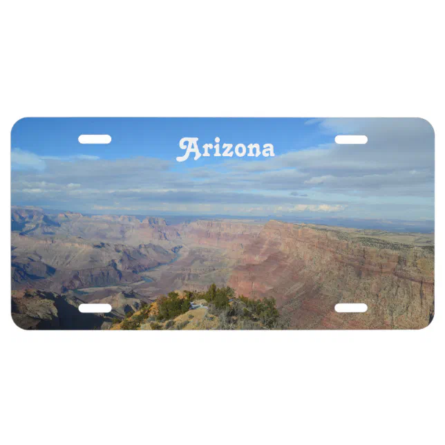 Painted Desert Grand Canyon License Plate | Zazzle