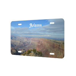 Painted Desert Grand Canyon License Plate | Zazzle