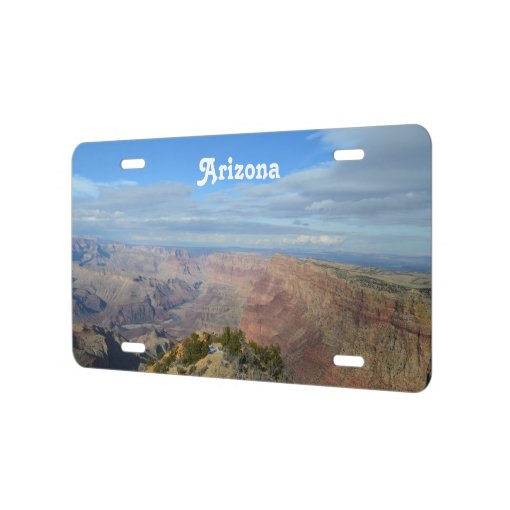 Painted Desert Grand Canyon License Plate | Zazzle