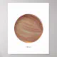 Painted Planet Venus Art Print | Zazzle