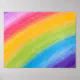 Painted Rainbow Poster | Zazzle