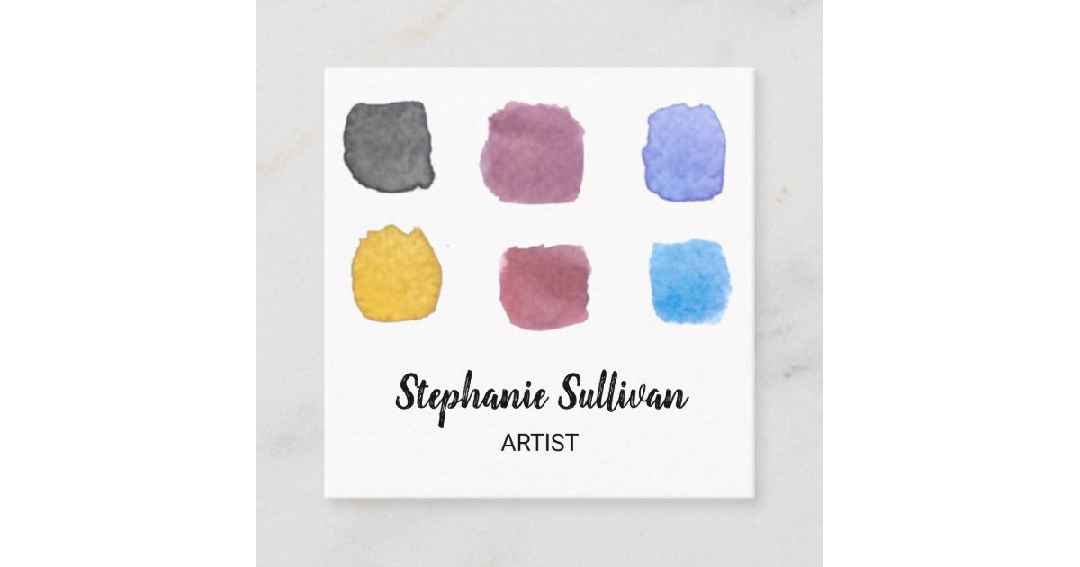 Painter Artist Business Card | Zazzle