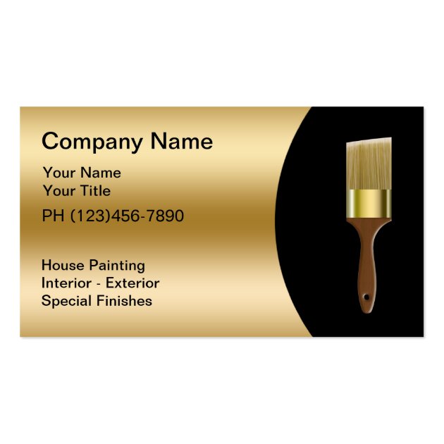 Painter Business Cards
