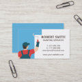 Painter Painting Services Business Card | Zazzle