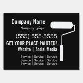Painter Yard Sign | Zazzle