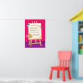 Painting Kids Art Room Class Rules Poster | Zazzle