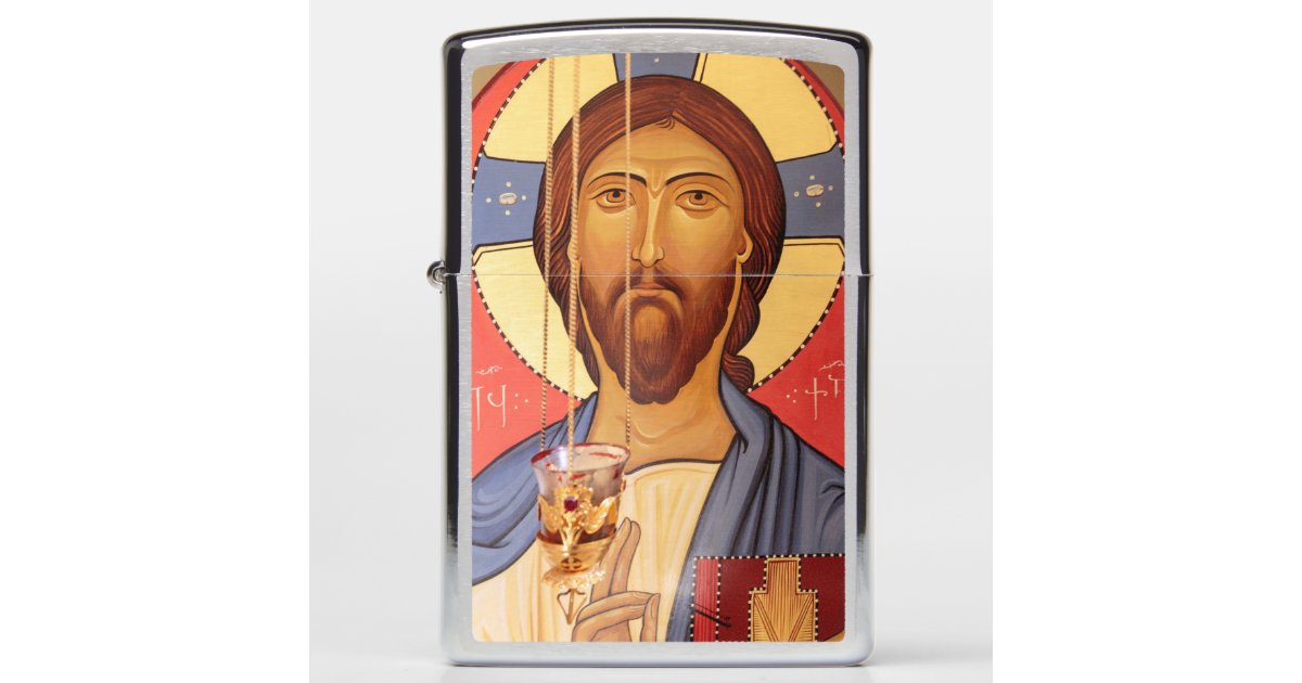 Painting Of Jesus Zippo Lighter | Zazzle
