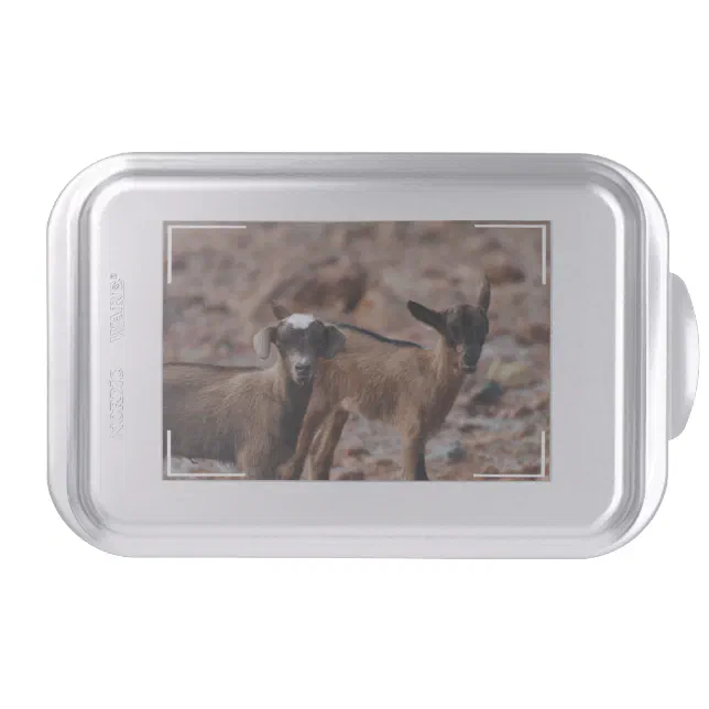 Pair of Goats Cake Pan | Zazzle