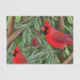 Pair of Majestic Wild Red Cardinals Tissue Paper | Zazzle