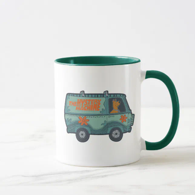 Paisely Scooby-Doo Driving Mystery Machine Mug | Zazzle