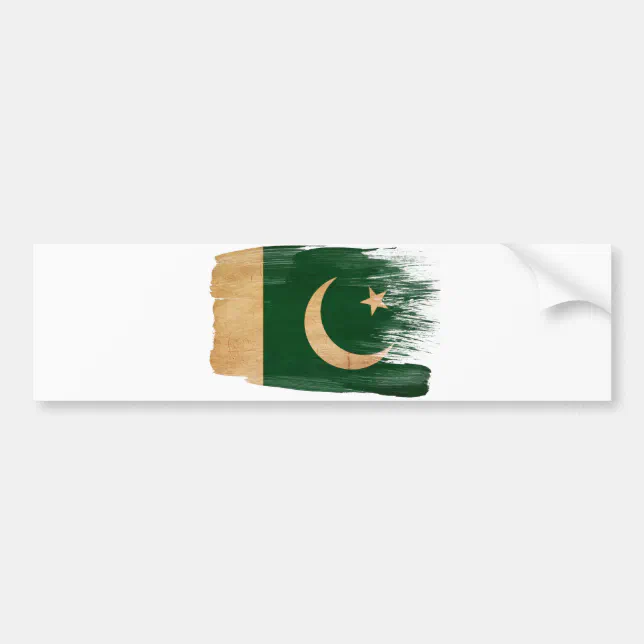 Pakistan Flag Bumper Sticker | Zazzle
