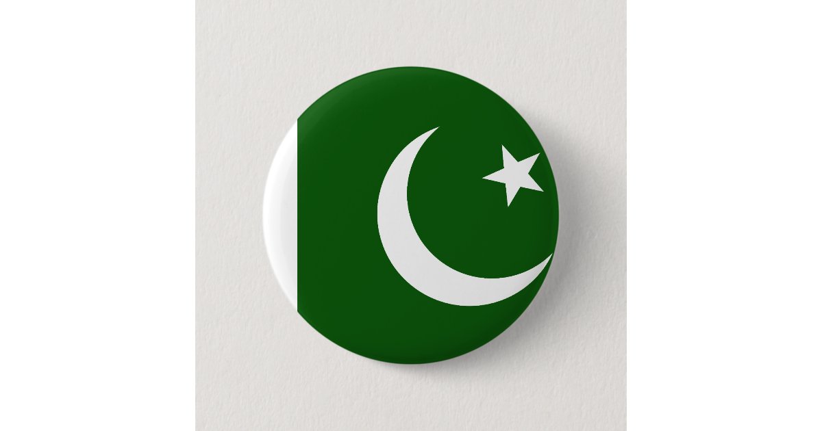 Pakistan Flag Button | Zazzle