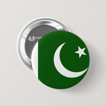 Pakistan Flag Button | Zazzle