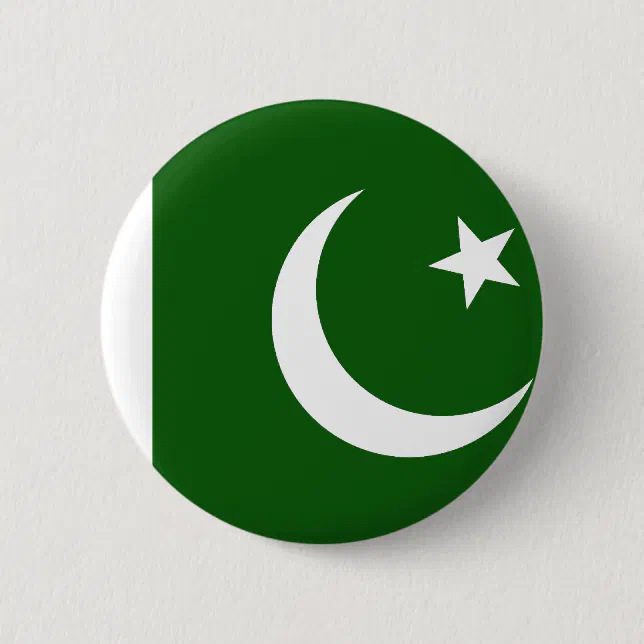Pakistan Flag Button | Zazzle