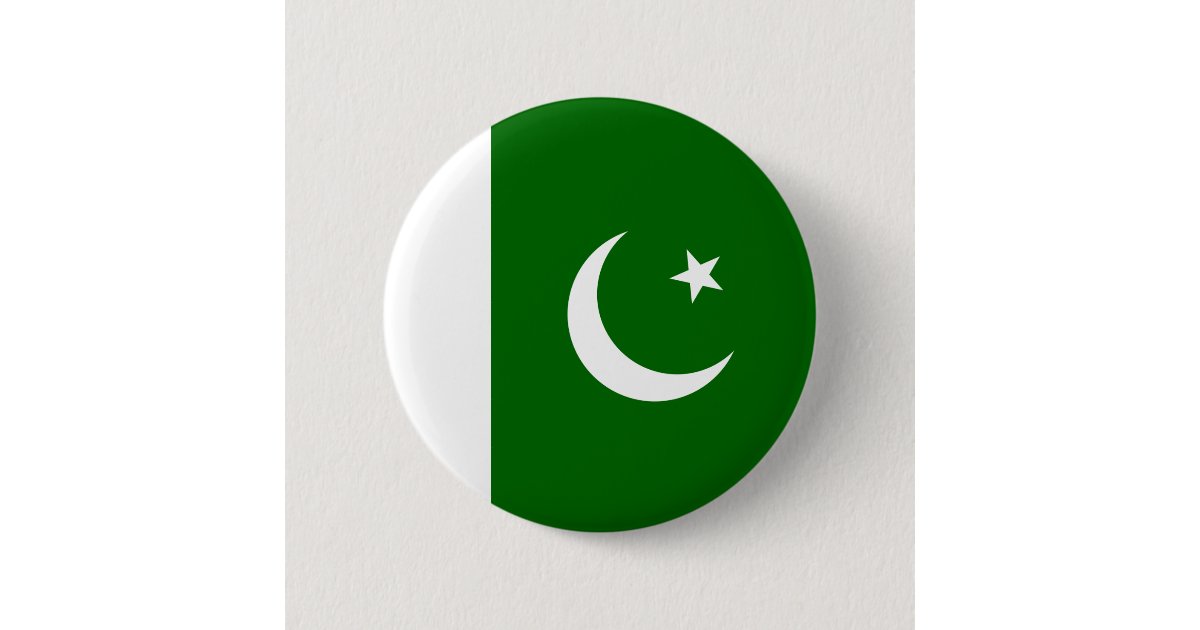 Pakistan Flag Button | Zazzle