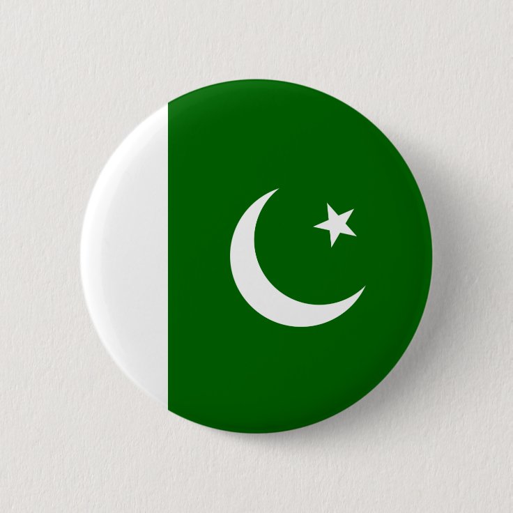 Pakistan Flag Button | Zazzle