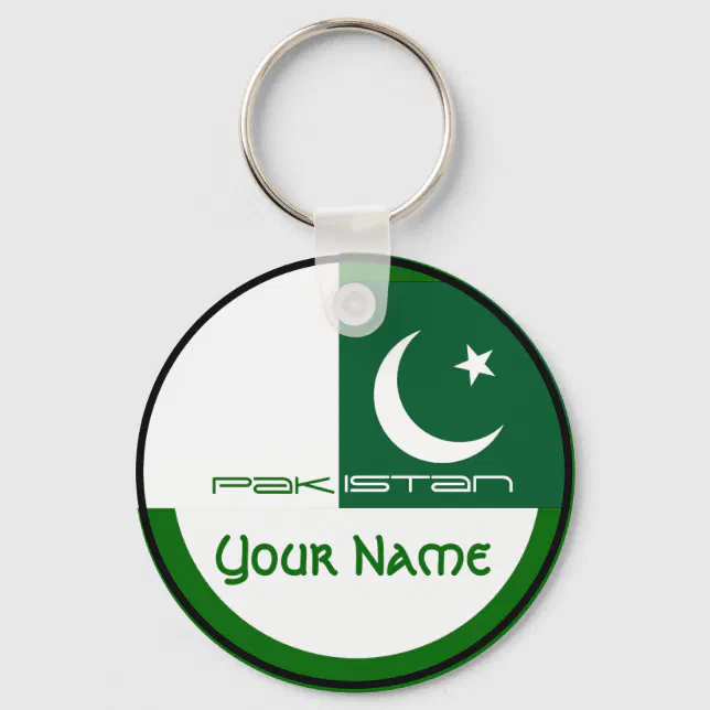Pakistan- FLAG Keychain | Zazzle