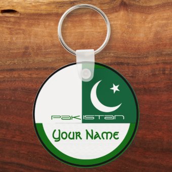 Pakistan- FLAG Keychain | Zazzle