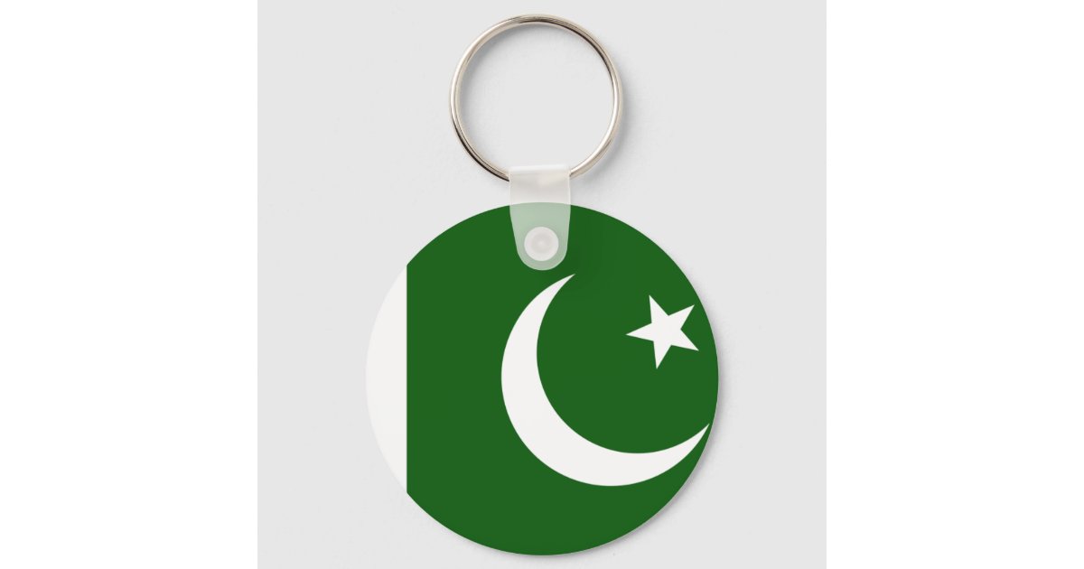 Pakistan Flag Keychain | Zazzle
