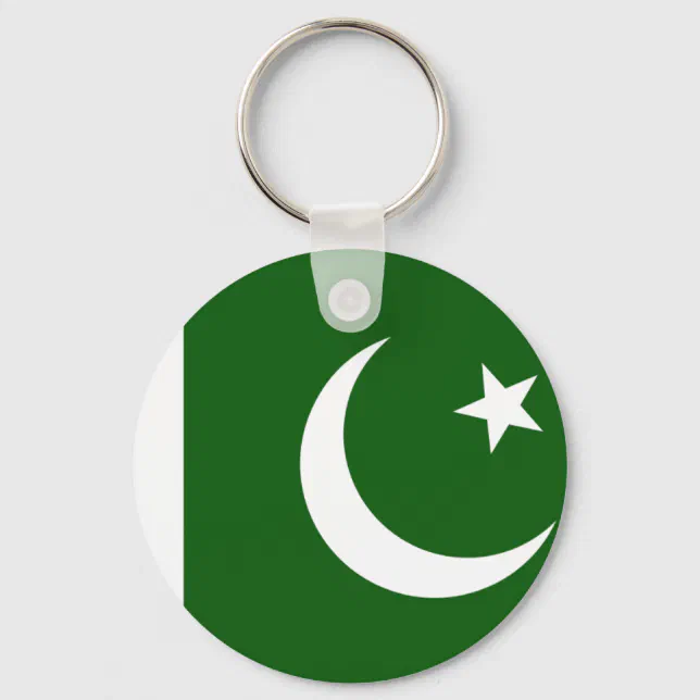 Pakistan Flag Keychain | Zazzle