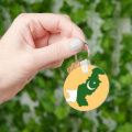 Pakistan flag map keychain | Zazzle