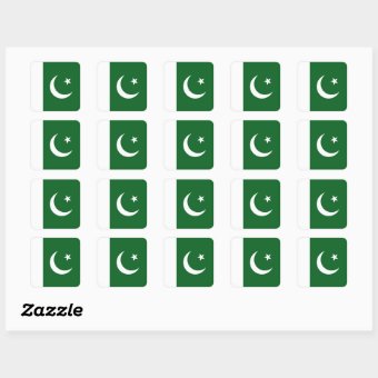 Pakistan Flag Sticker | Zazzle