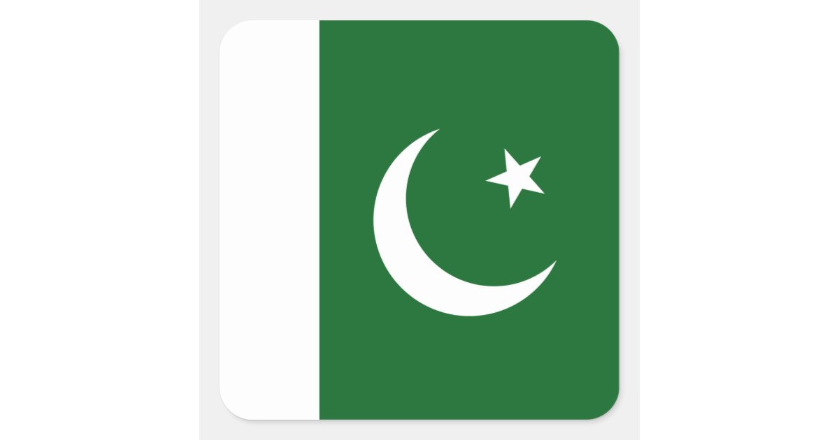 Pakistan Flag Sticker | Zazzle