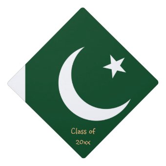Pakistan & Pakistan Flag - Students / University Graduation Cap Topper ...