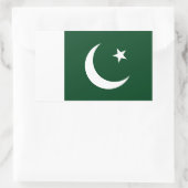 Pakistan/Pakistani Flag Rectangular Sticker | Zazzle