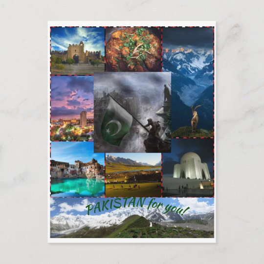 Pakistan Postcard | Zazzle.com