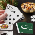 Pakistani flag Playing Cards | Zazzle