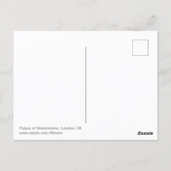 Palace of Westminster, London Postcard | Zazzle