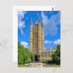 Palace of Westminster, London Postcard | Zazzle