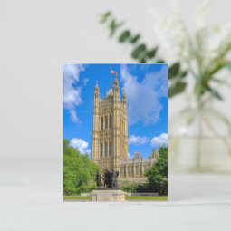 Palace of Westminster, London Postcard | Zazzle