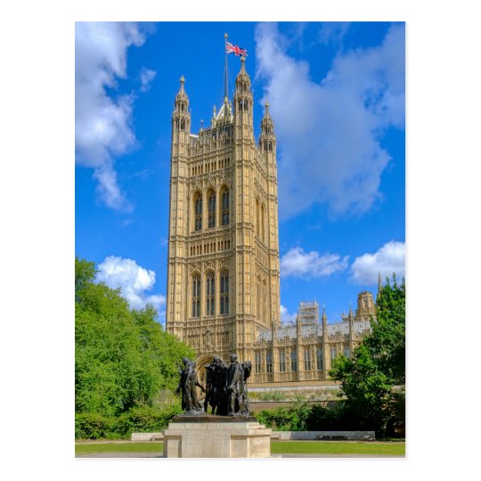 Palace of Westminster, London Postcard | Zazzle.com