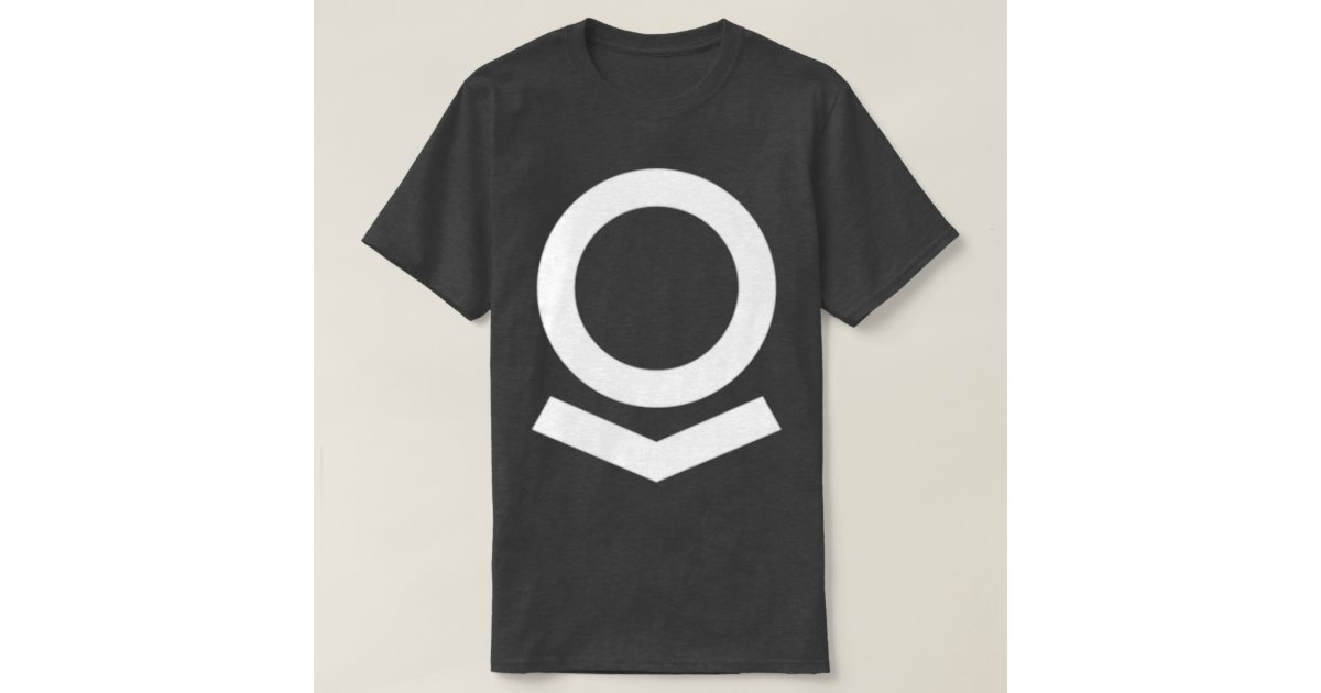 Palantir White Icon T-Shirt | Zazzle