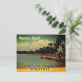 Palawan Beach, SENTOSA ISLAND SINGAPORE Postcard | Zazzle
